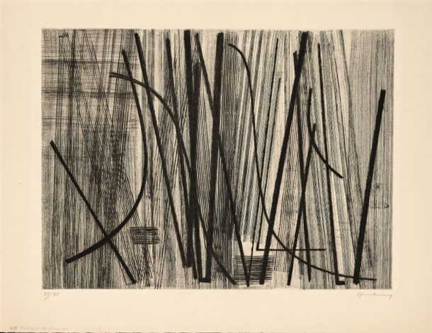 Gravure 12 by Hans Hartung on artnet