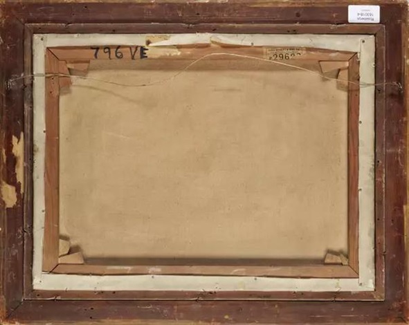 Cliff-edge scene with stone walls by Charles Ginner on artnet