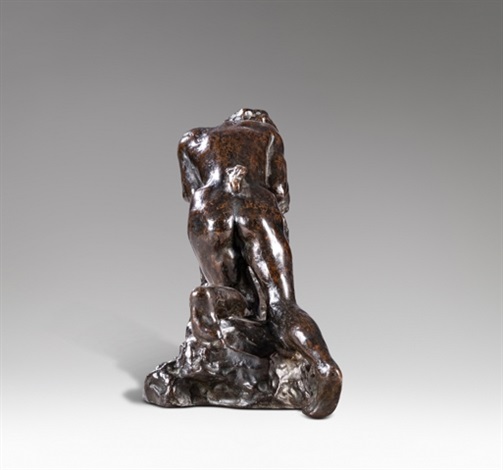 Ève croquant la pomme, dit LAube Eve eating the apple, known as Dawn by ...