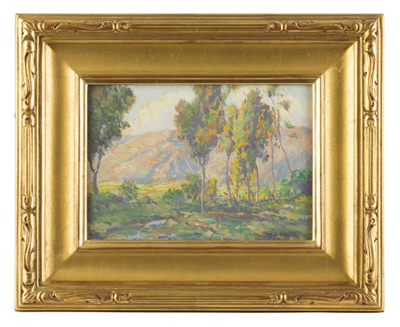 Eucalyptus landscape by Alfred Richard Mitchell on artnet