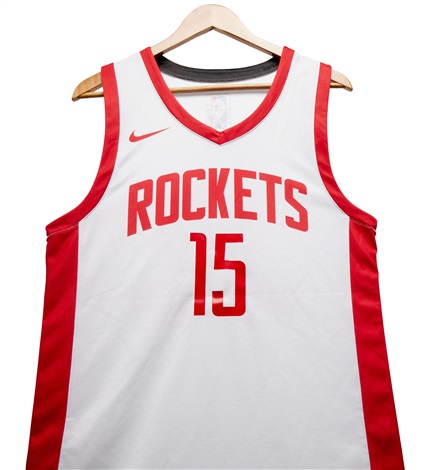 Reed Sheppard Houston Rockets 2024 NBA Summer League Game Worn Jersey ...