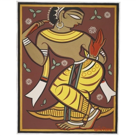 Gopini by Jamini Roy on artnet