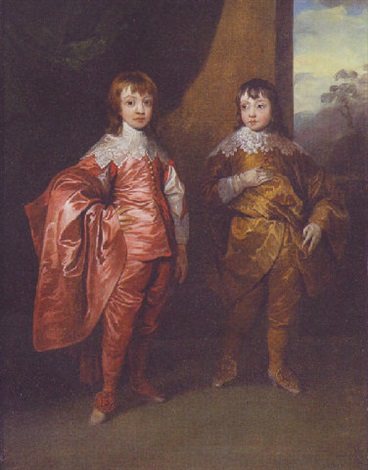 Portrait of George Villiers, 2nd Duke of Buckingham, and his brother ...