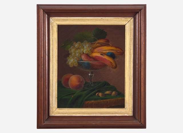 Still Life with Bananas, Grapes and Peaches by George Forster on artnet