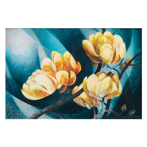 Yellow Kapok by Cesar Legaspi on artnet