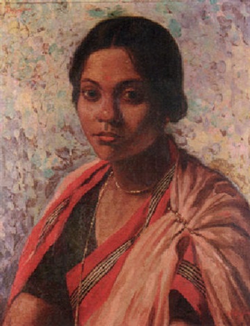 A Bengali beauty by Jamini Prakash Gangooly on artnet