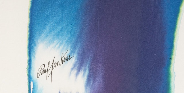 Phenomenon Phoenix Plume by Paul Jenkins on artnet