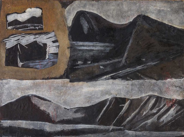 Montagne by Mario Sironi on artnet