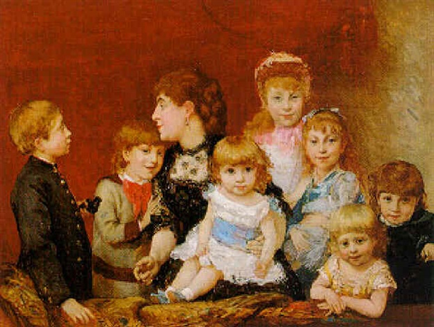 Enfants by Timoléon Marie Lobrichon on artnet