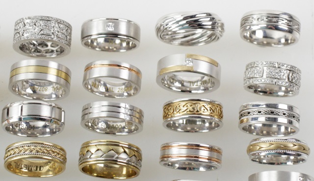 Dora Mens Wedding Ring Samples by Dora on artnet