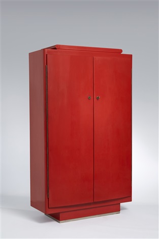Cabinet by Jean Dunand and Jacques Emile Ruhlmann on artnet