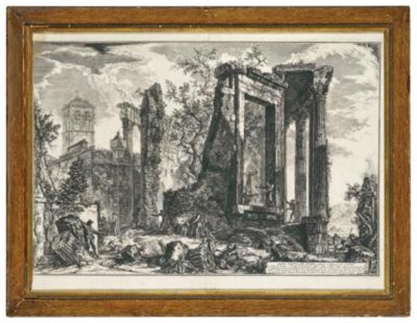 Altra Veduta del Tempio della Sibilla in Tivoli by Giovanni Battista ...