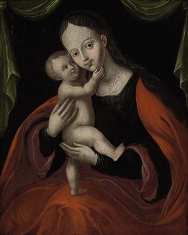 The Virgin and Child by Joos van Cleve on artnet