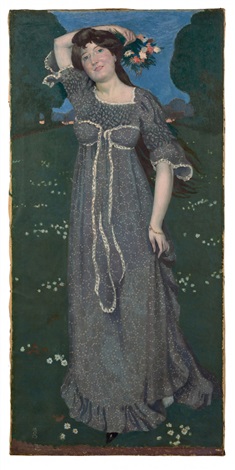 Portrait de Marie Gilbert by Maurice Denis on artnet