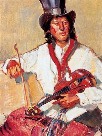 Metis fiddler by John Moyers on artnet