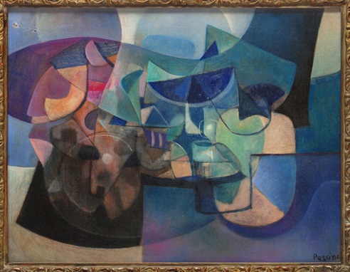 Bodegón cubista by Aurelio Pescina on artnet