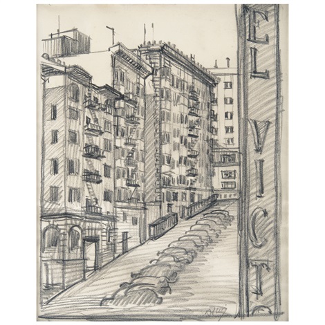 Vista desde la ventana en San Francisco CA, ca. 1938 by Antonio Ruiz on ...