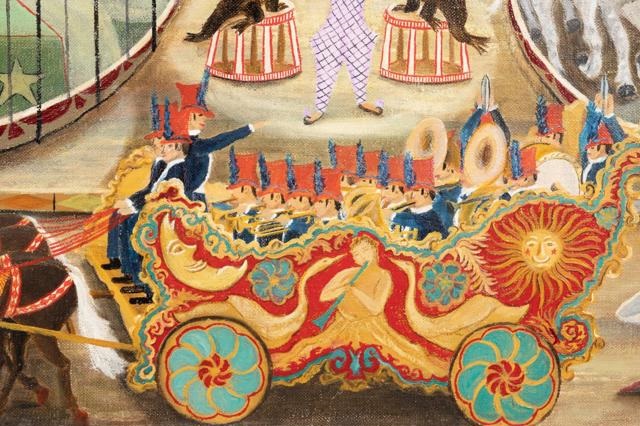 Untitled - Circus Scene by Gloria Stuart on artnet