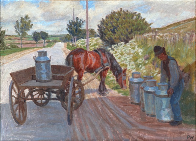 Mælkemanden by Peter Marius Hansen on artnet