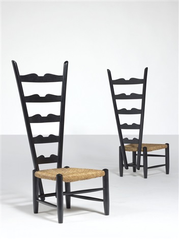 Paire de chaises - circa 1930 by Gio Ponti on artnet