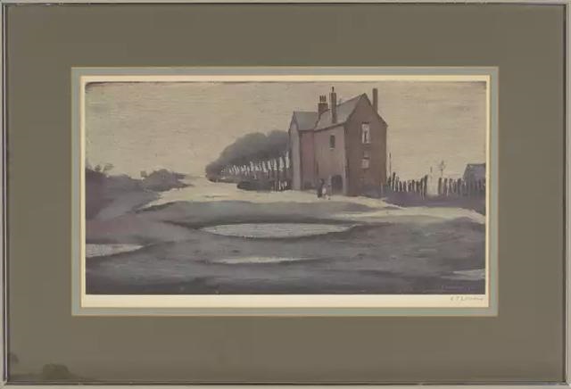 The Lonely House by L.S. Lowry on artnet