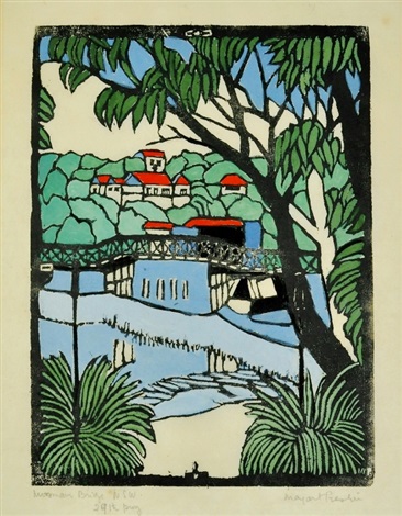 Mosman Bridge NSW by Margaret Rose Preston on artnet