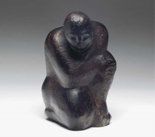 Crouching figure by Louise Nevelson on artnet