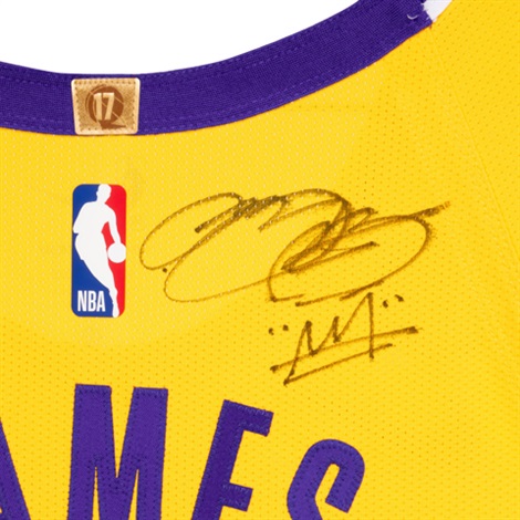 LeBron James Final Number 6 2023 Western Conference Finals Game 4 Los ...