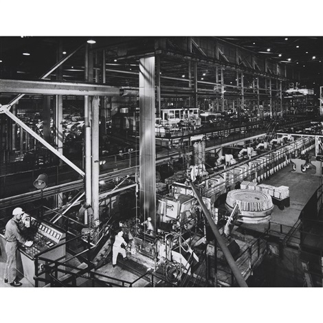 GALVANISED STEEL PRODUCTION, JOHN LYSAGHT WORKS, PORT KEMBLA, NEW SOUTH ...