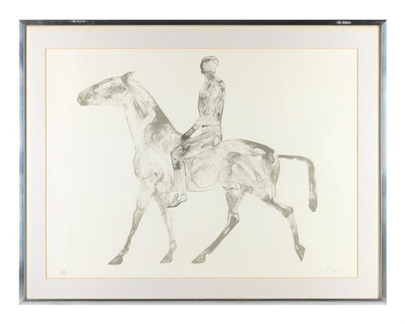The Grey Rider by Elisabeth Frink on artnet