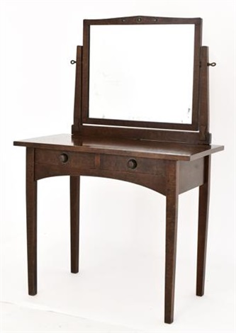 Gustav StickleyHarvey Ellis Curly Maple Inlaid Vanity by Harvey Ellis ...