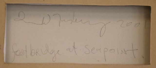 FOOTBRIDGE AT SEAPOINT by Donald Teskey on artnet