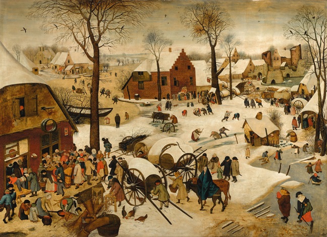 The Census at Bethlehem by Pieter Brueghel the Younger on artnet