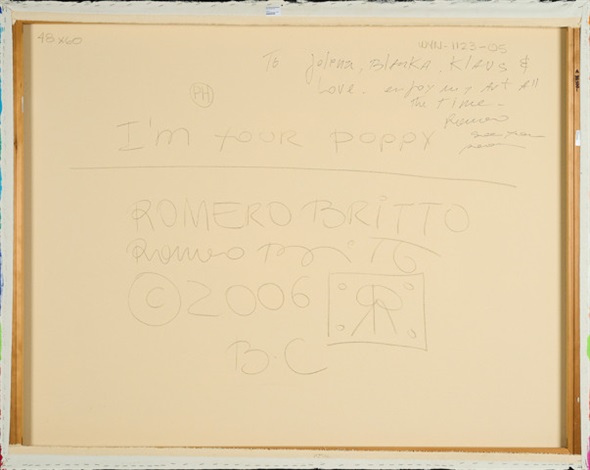 Im your poppy by Romero Britto on artnet