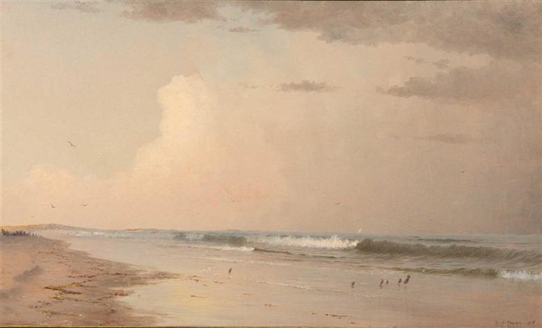 Beach Scene by Dwight William Tryon on artnet