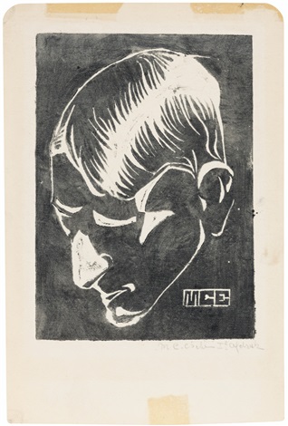 Self-Portrait by M.C Escher on artnet