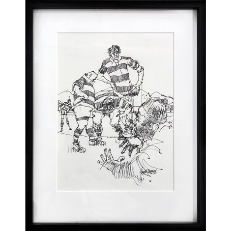 Mid Game by Garth Tapper on artnet