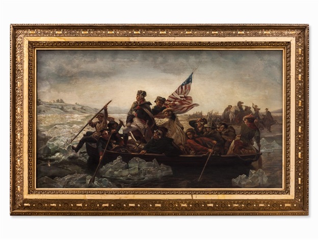 Washington crossing the Delaware by Emanuel Leutze on artnet