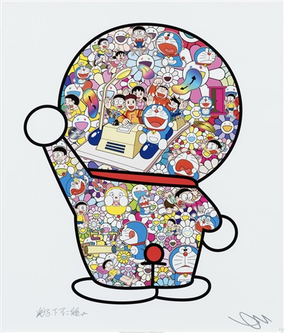 Doraemon Time Machine by Takashi Murakami on artnet