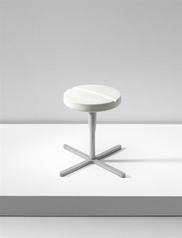 Pill stool, designed for the Pharmacy Restaurant and Bar, Notting Hill, London, 1997 by Jasper ...