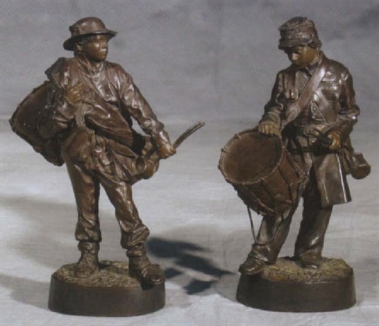 Confederate drummer by James Nathan Muir on artnet