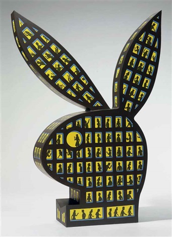 Rabbit head logo by Roger Brown on artnet