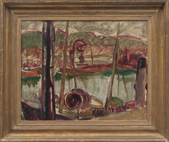 Dieppe Harbour by Sir Matthew Arnold Bracy Smith on artnet