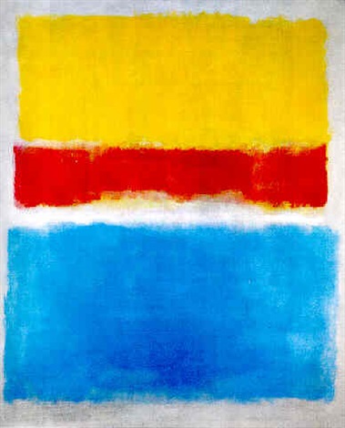 Untitled yellow-red and blue by Mark Rothko on artnet