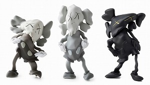 Companion Robert Lazzarini Version Brown, Gray, Black by KAWS on artnet