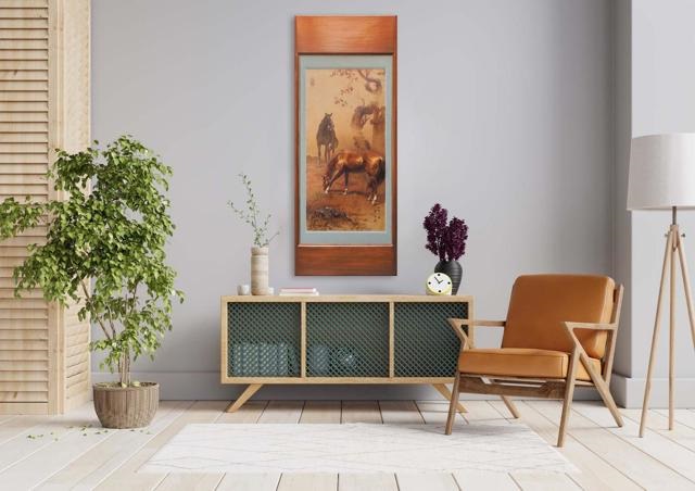 Two Horses Dua Kuda by Lee Man Fong on artnet