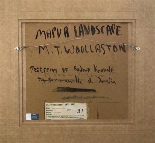 MAPUA LANDSCAPE by Mountford Tosswill (Sir) Woollaston on artnet