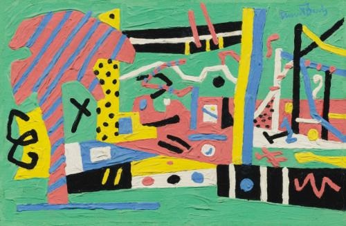 Summer Landscape 2 by Stuart Davis on artnet