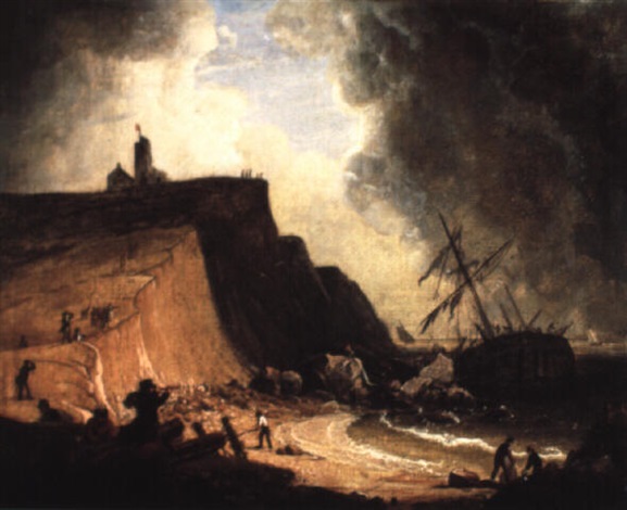 Shipwreck off Cape Cod by Robert Salmon on artnet
