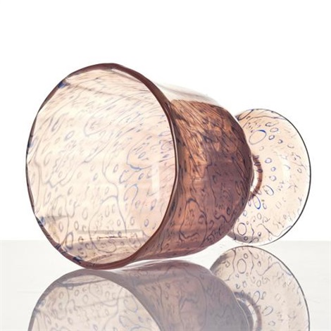 A graal glass goblet by Simon Gate on artnet